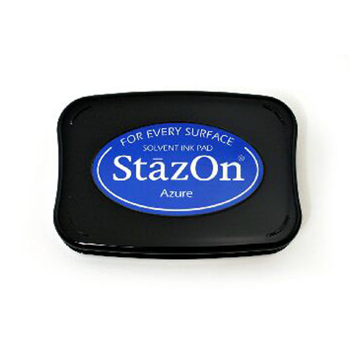 Tsukineko Azure Stazon On Pad | World Of Craft