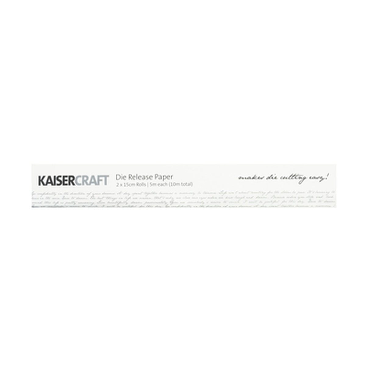 Kaisercraft Die Release Paper | World Of Craft