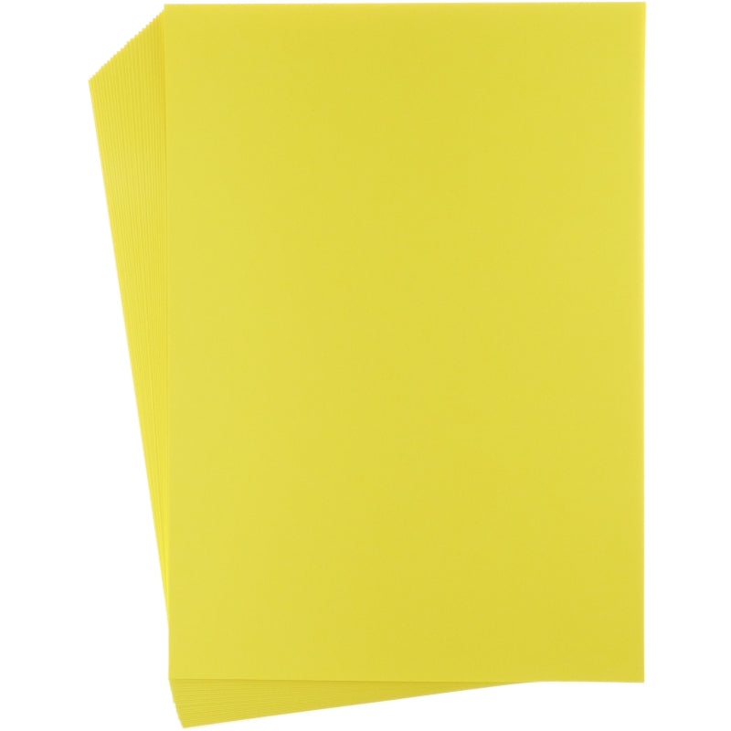 Lemon A4 (240 Gsm) (25) | World Of Craft