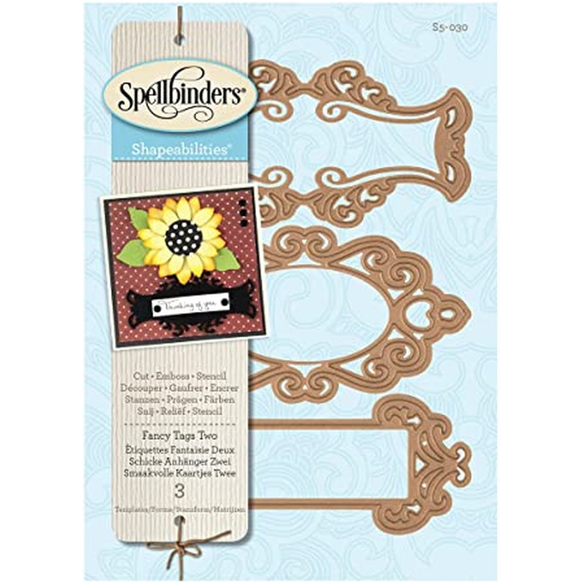 Spellbinders Fancy Tags Two | World Of Craft