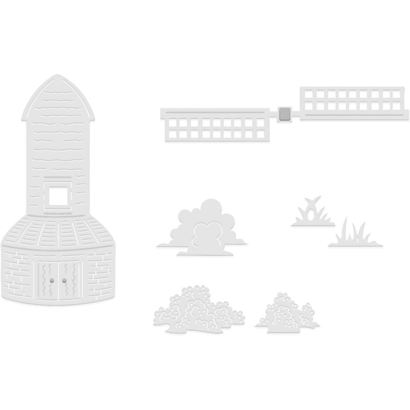 Sue Dix Windmill Sweet Dixie Cutting Die | World Of Craft