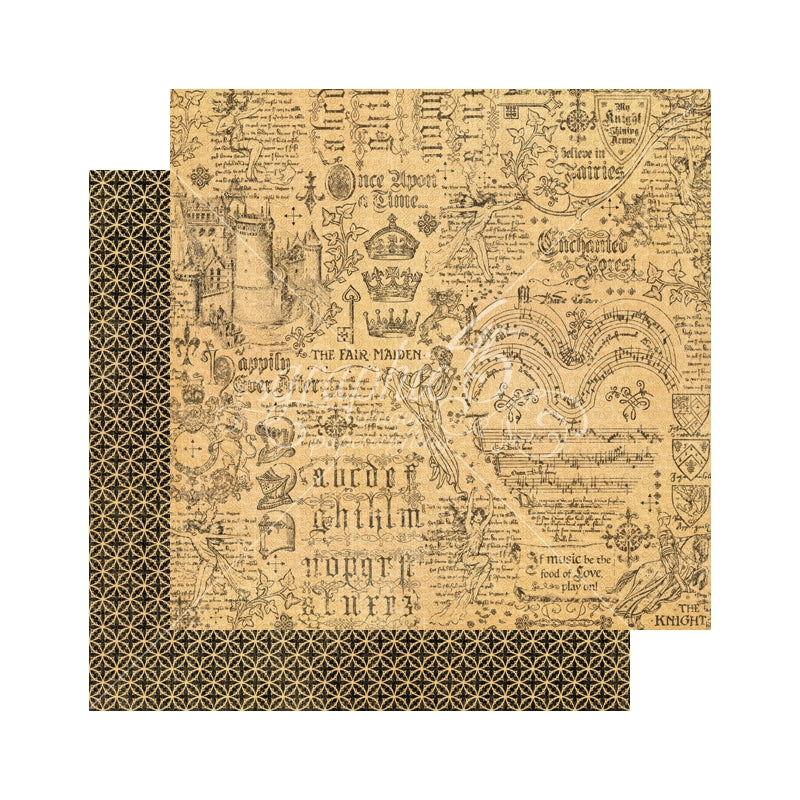 Graphic 45 Medieval Splendor Packs Of 10 Sheets WorldOfCraft