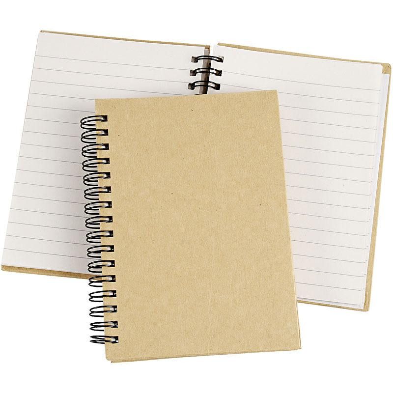 Creativ Spiral Bound Notebook A6 60g 1 Pc B WorldOfCraft