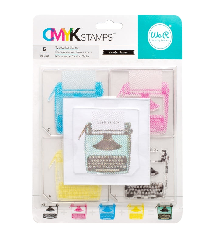 We R Memory Keepers Stamp Kit - Typewriter | World Of Craft