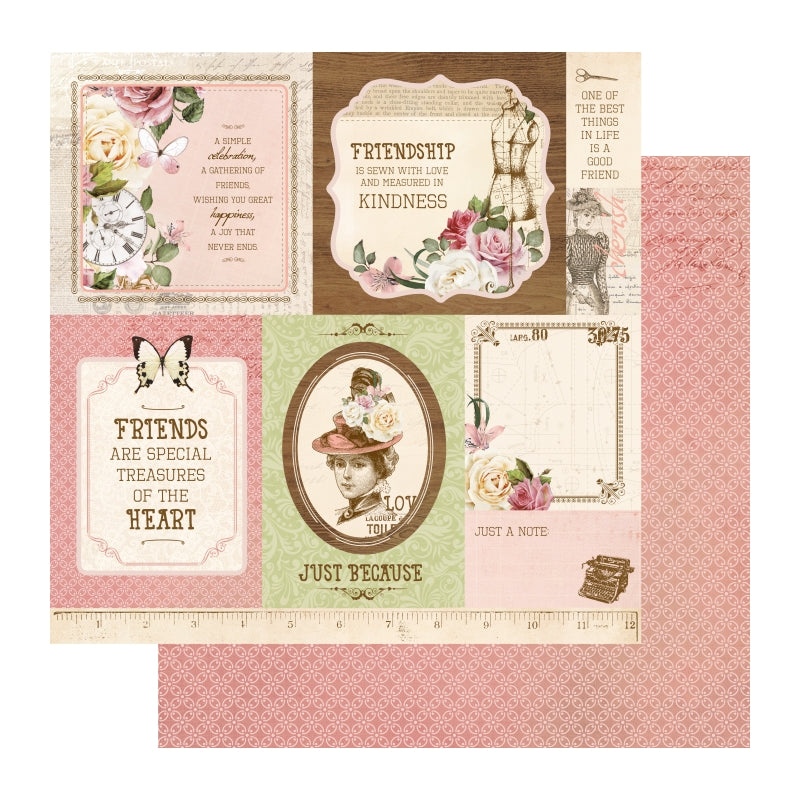 Kaisercraft 12x12 Scrapbook Paper-couture Packs Of 10 Sheets