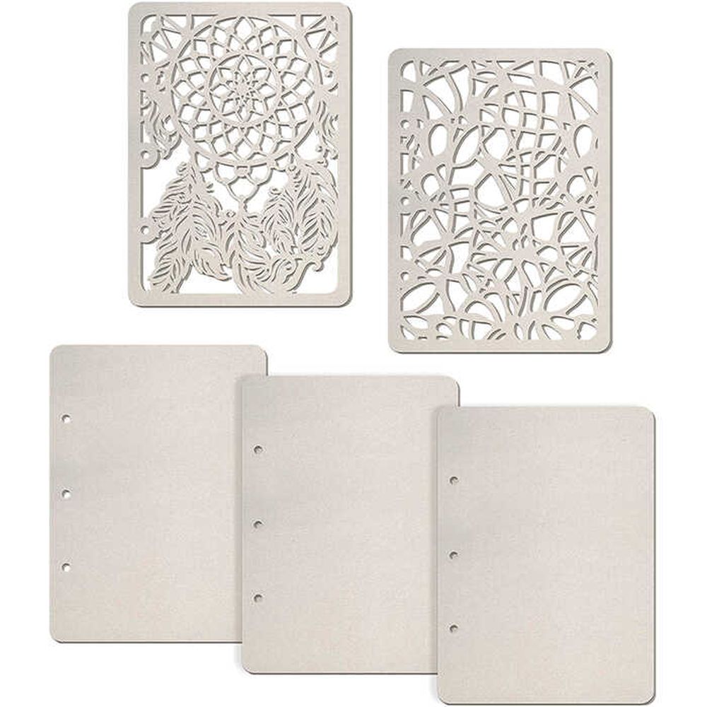 Chipboard Page Dreamcatcher | World Of Craft