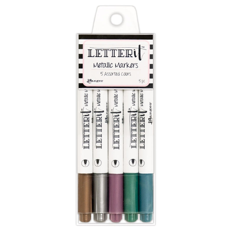 Ranger Pens Metallic Markers 5 Pack | World Of Craft