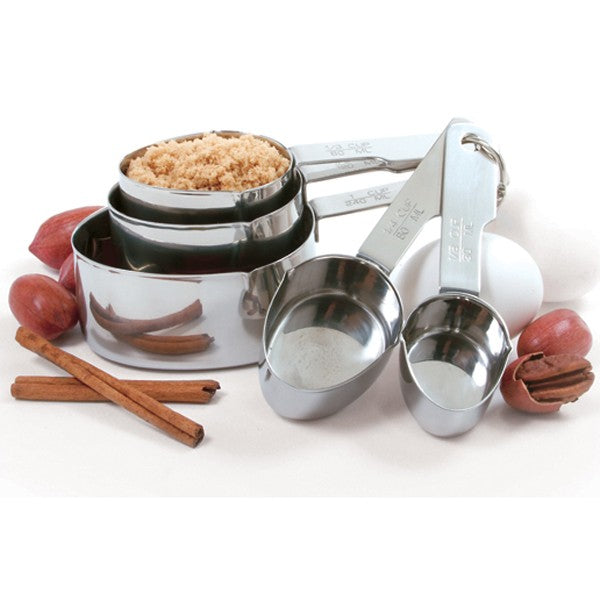 Norpro Stainless Steel 5 Piece Measuring Cups WorldOfCraft