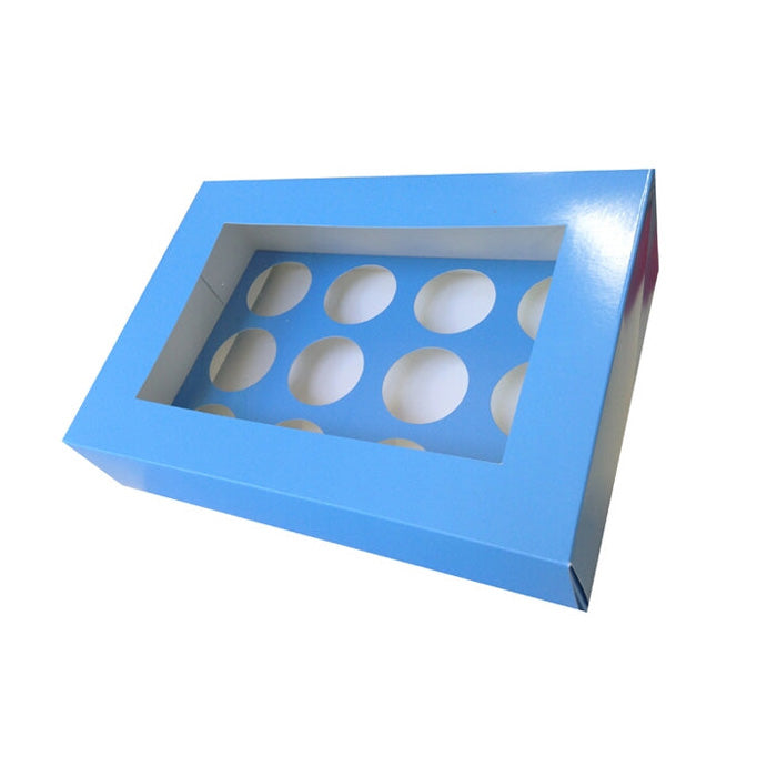 Bakers Toolkit Two Blue Cupcake Boxes | World Of Craft