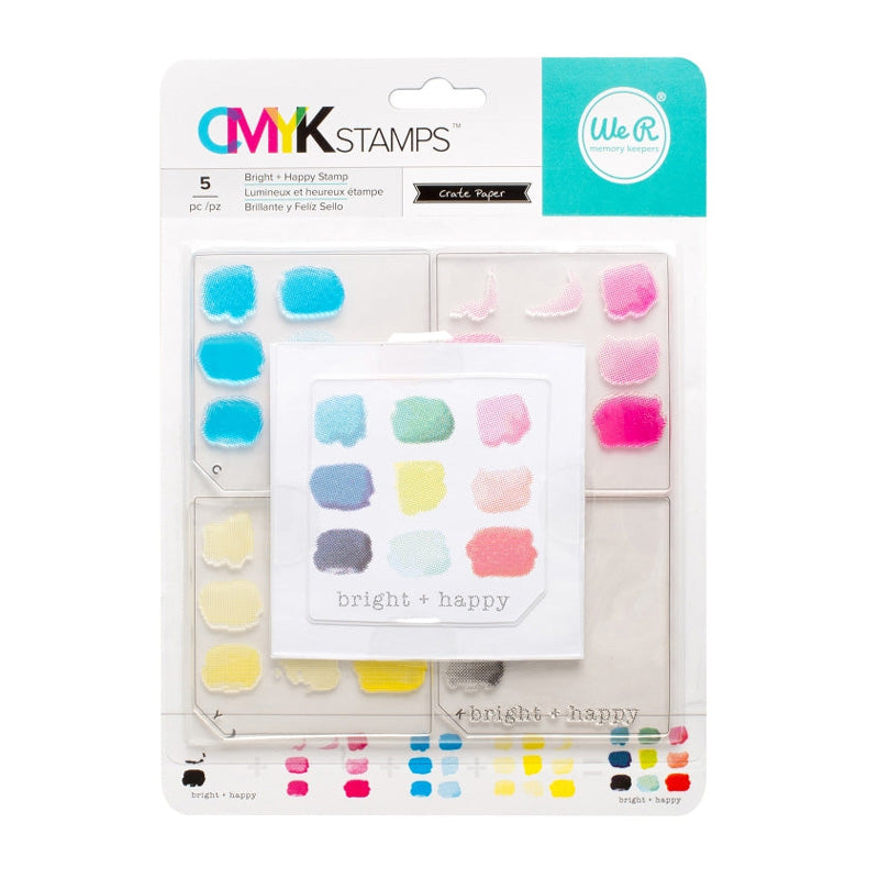 We R Memory Keepers Stamp Kit Bright + Happy WorldOfCraft