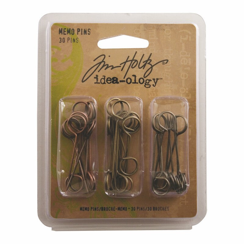 Advantus Tim Holtz Memo Pins (30 Pack) | World Of Craft