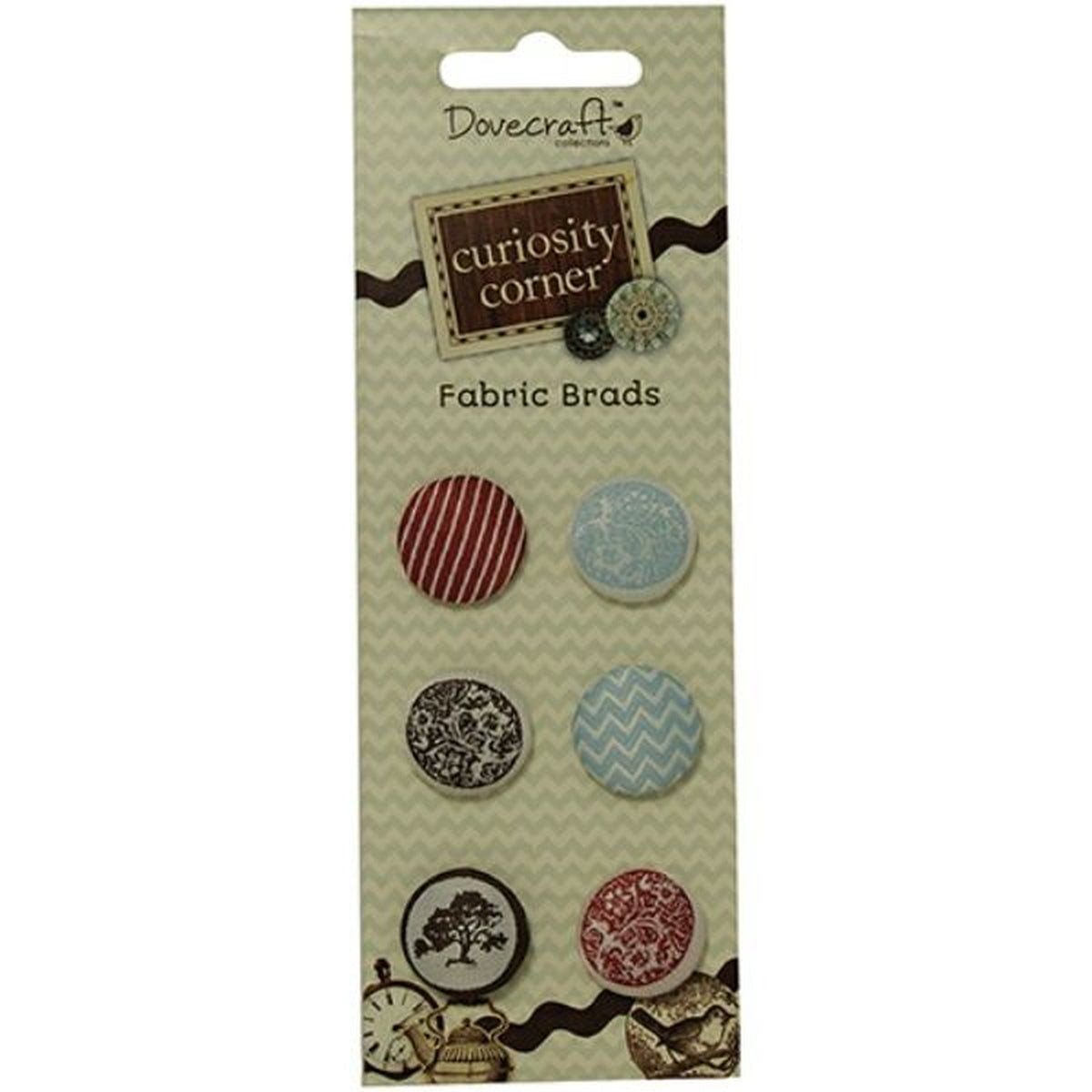 Trimcraft Santo Fabric Brads | World Of Craft