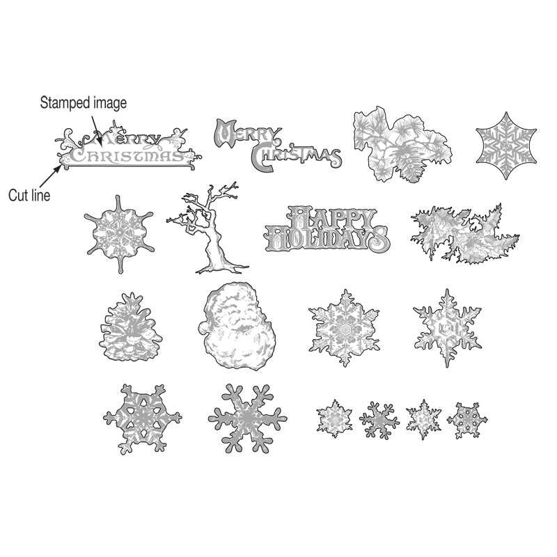 Sizzix Eclips 25 Stamp2cut No. 10 | World Of Craft