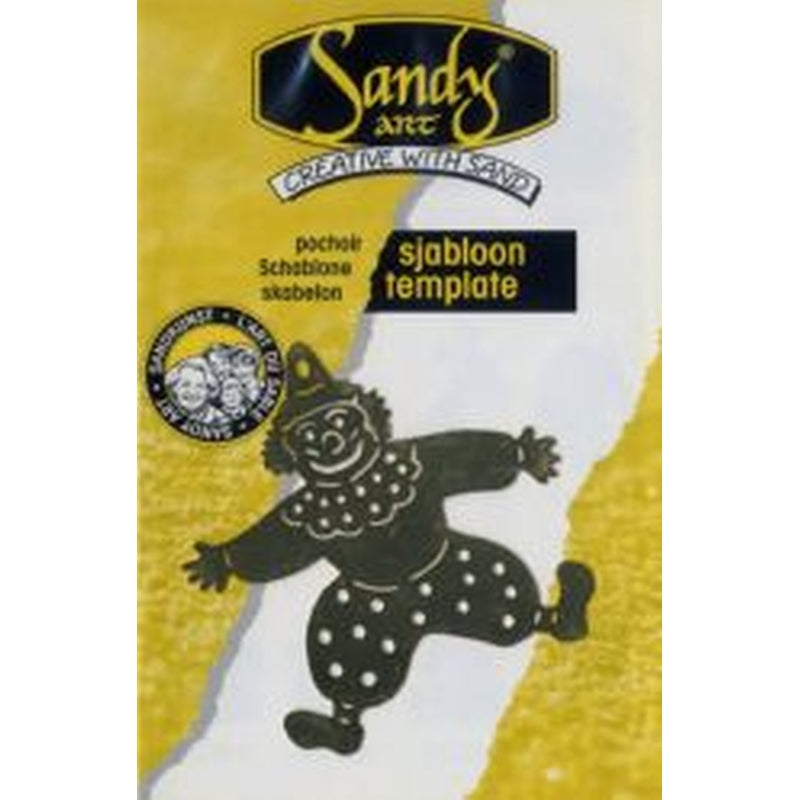 Sandy Art Template Clown | World Of Craft