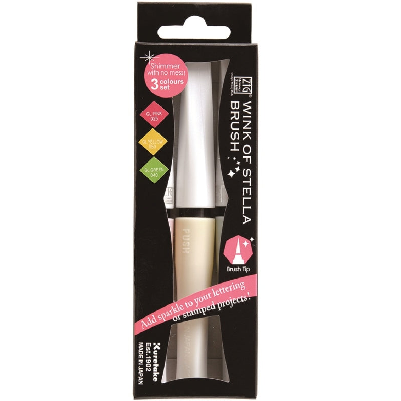 Kuretake Wink Of Stella X3 Pretty Garden3 Colour Set WorldOfCraft