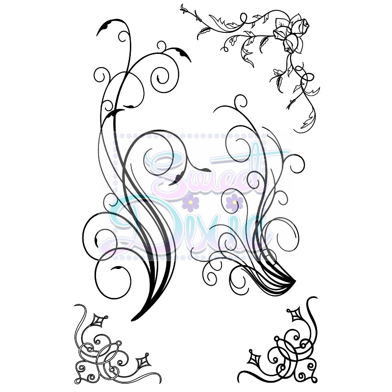 Photocentric Kath Halstead Spring Flourishes A6 WorldOfCraft