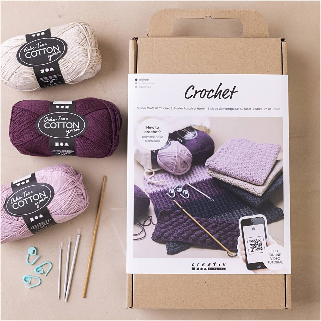 Creativ Starter Craft Kit Crochet | World Of Craft