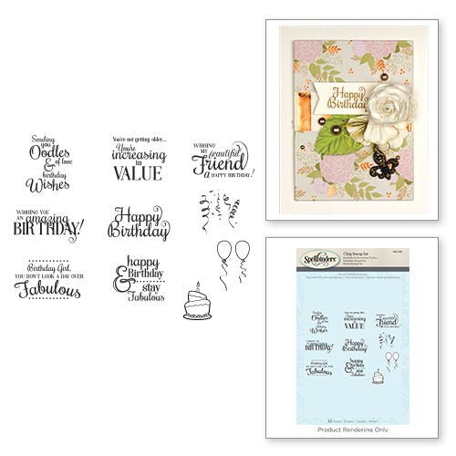 Spellbinders Special Birthday Sentiments | World Of Craft
